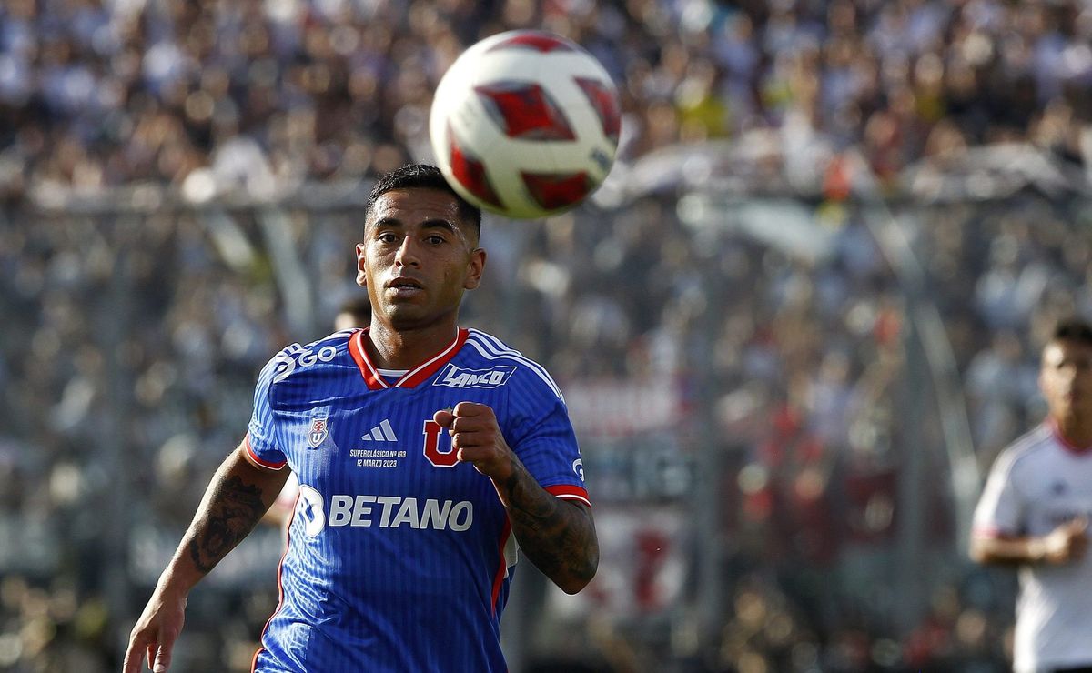 Yonathan Andía se gana el puesto como el reemplazante en U. de Chile