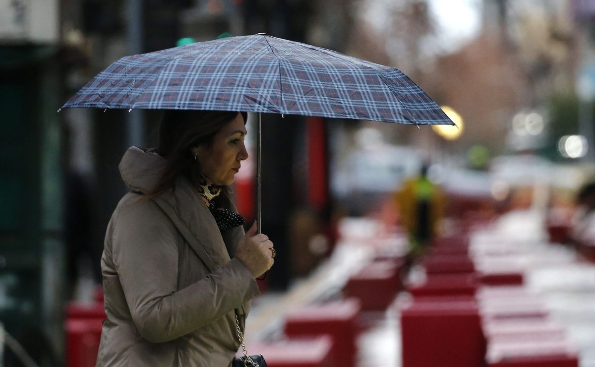 ¿Cuándo empieza a llover en Santiago?