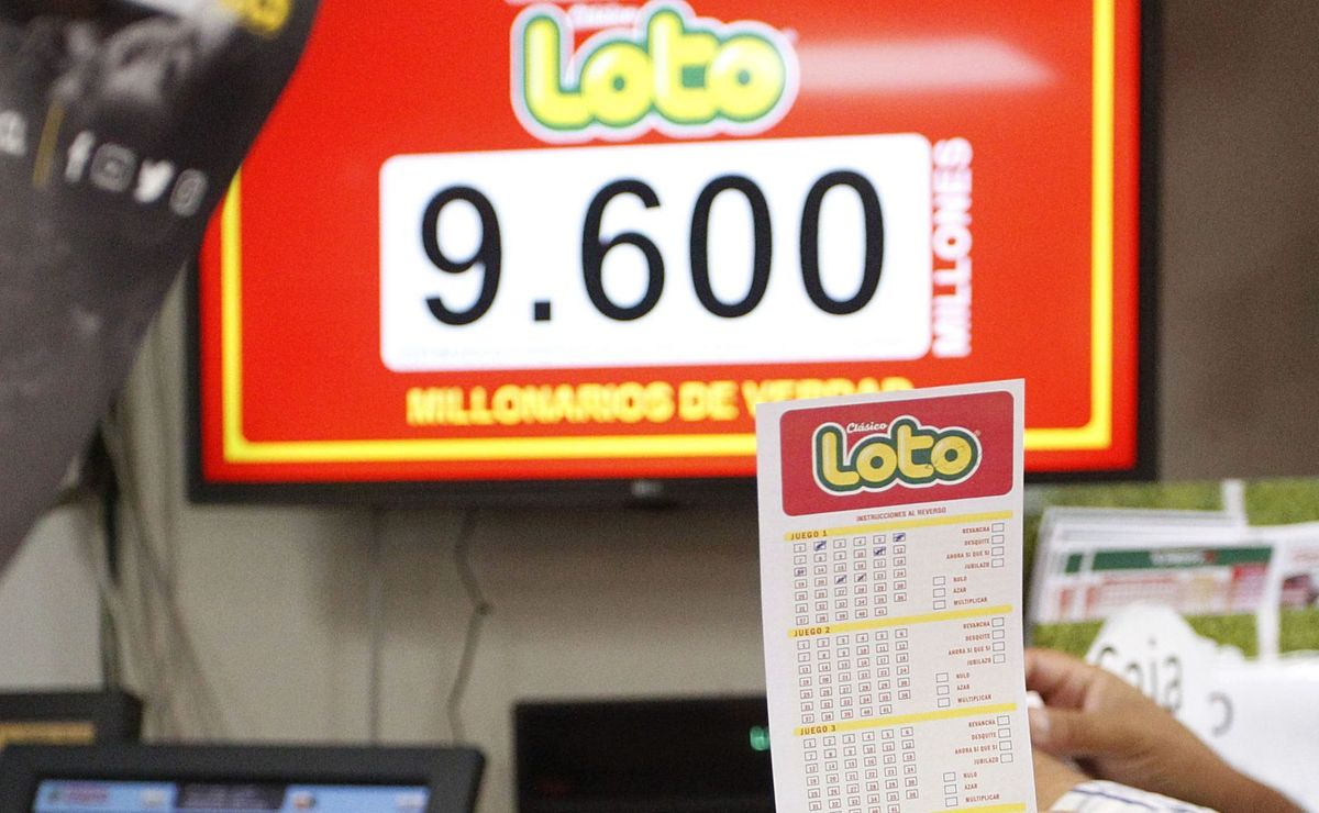 Loto sortea 9.600 millones de pesos ¿Cuándo es el sorteo del Loto?