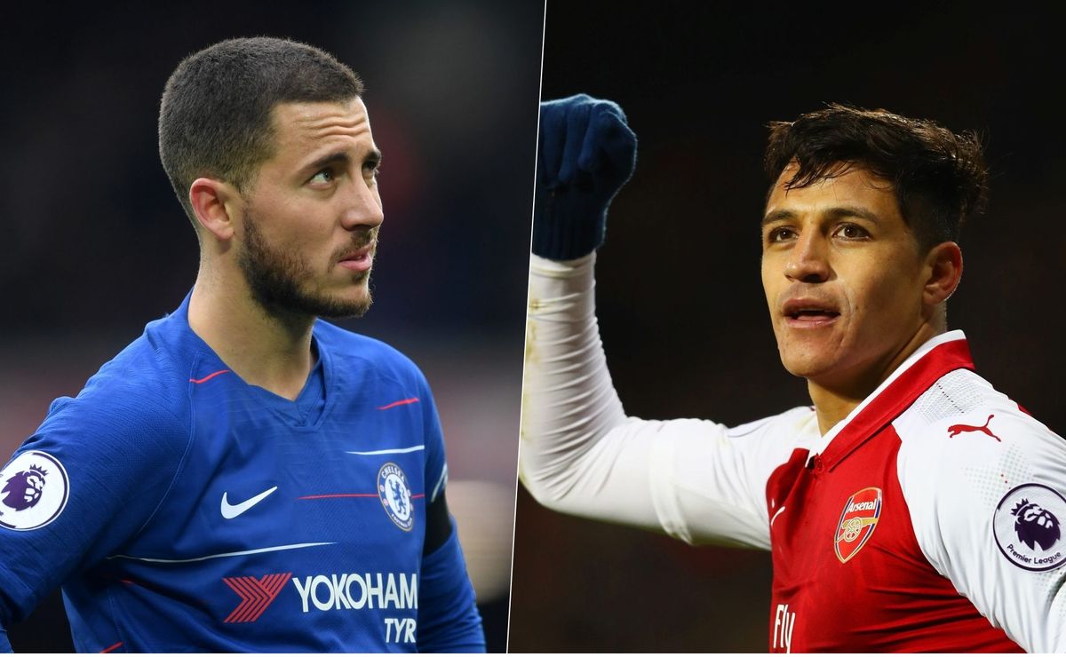 Hazard se retira del fútbol: su gran competencia con Alexis en Inglaterra