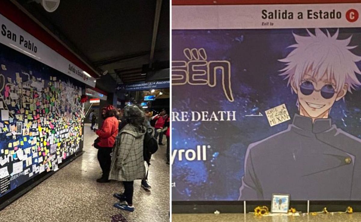 Metro sorteará altar de Satoru Gojo entre los fanáticos de Jujutsu Kaisen