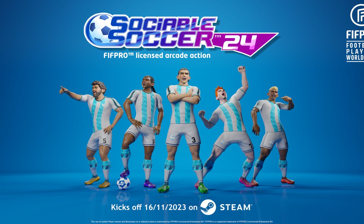Sociable Soccer 24 prepara su estreno con esperado anuncio sobre licencia FIFPRO