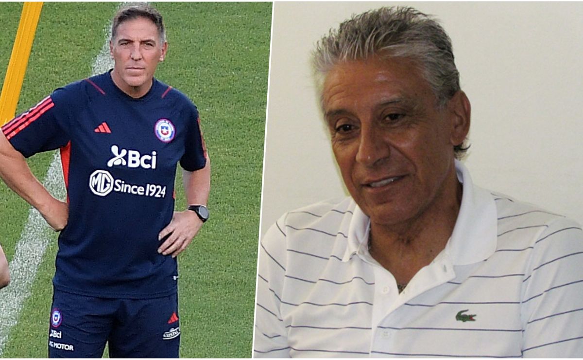 Héctor Pinto en contra de Berizzo como DT de Chile en Santiago 2023