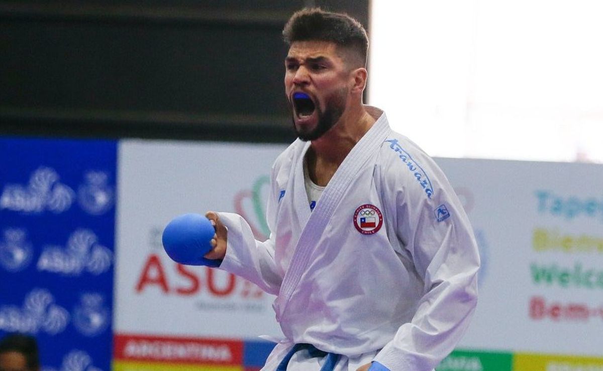 Karate y un nuevo oro para Chile: Rodrigo Rojas vence en los +85 kilos