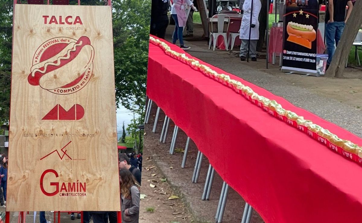 Completo gigante en Talca: Videos, fotos y críticas del récord