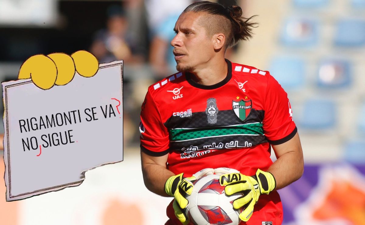 César Rigamonti renueva con Palestino por 2024 al ritmo de Los Simpson