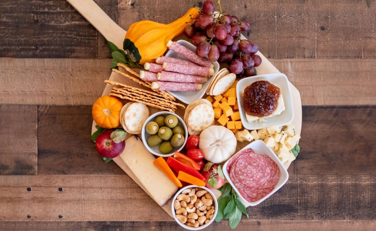 Tabla de picoteo: Ideas saladas y dulces para Año Nuevo