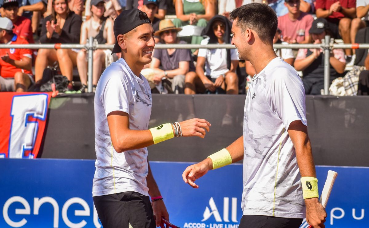 Tabilo y Barrios avanzan a cuartos en los dobles del Chile Open - RedGol