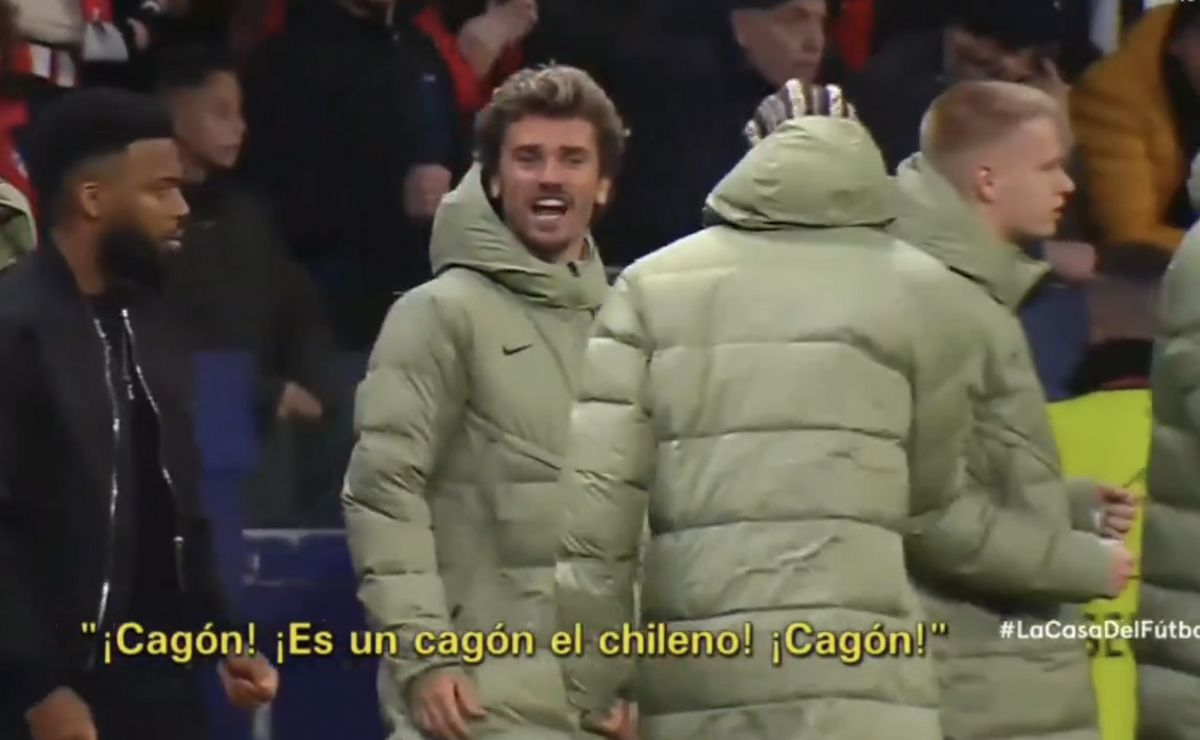 Griezmann contacta a Alexis Sánchez y se disculpa por decirle "cagón"