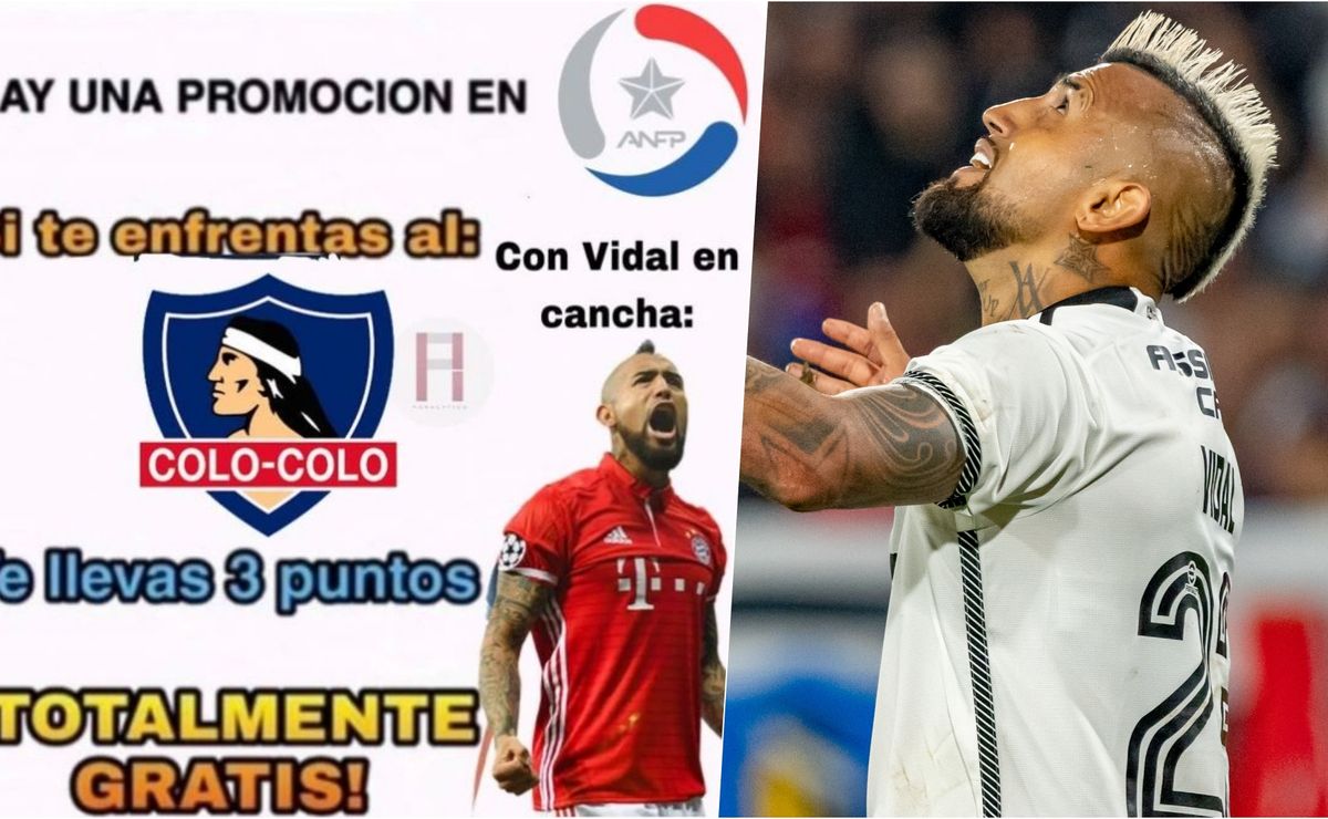 Colo Colo: Arturo Vidal pasa de figura y referente a hombre meme