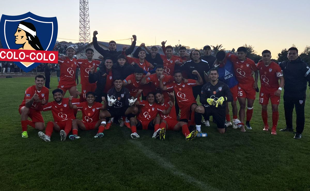 Quillón festeja con camiseta de Colo Colo: el rival de Colo Colo - RedGol