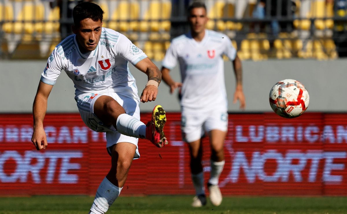 Lucas Assadi le da agónico triunfo a U de Chile ante Everton - RedGol
