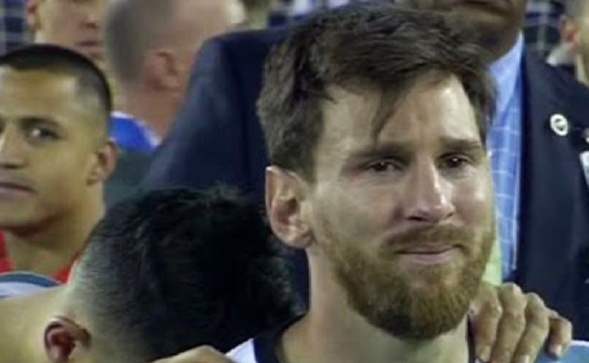 Lionel Messi aún llora por las Copa América ante Chile