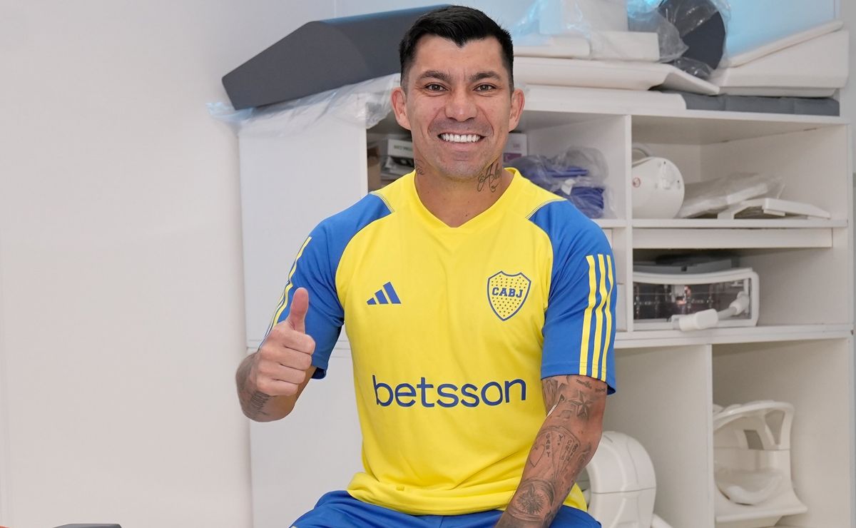 Gary Medel podría redebutar con Boca Juniors en la Copa Sudamericana