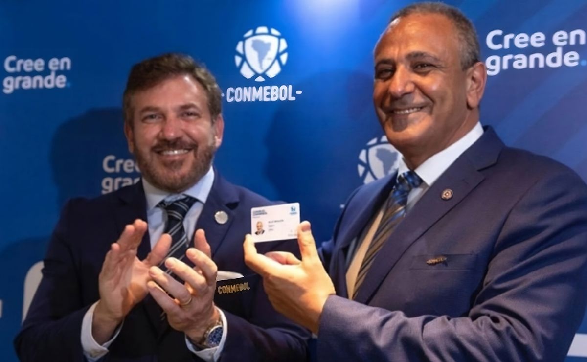 De Tezanos encara a presidente de Conmebol por el robo a Chile