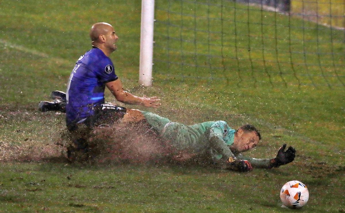 Así luce la cancha del CAP a dos días del Huachipato vs Colo Colo