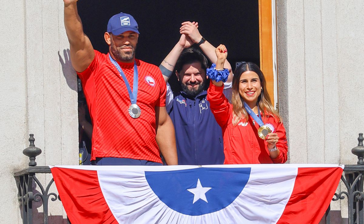 El homenaje de Boric a Fran Crovetto y Yasmani Acosta en La Moneda
