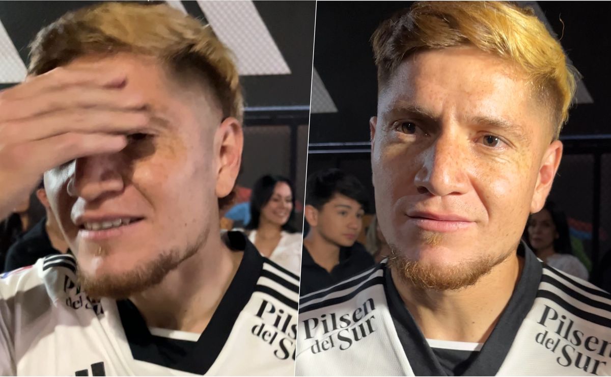 Leonardo Gil se emociona por su inminente salida de Colo Colo