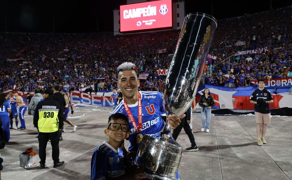 Leandro Fernández reacciona al duelo de la Supercopa contra Colo Colo ...