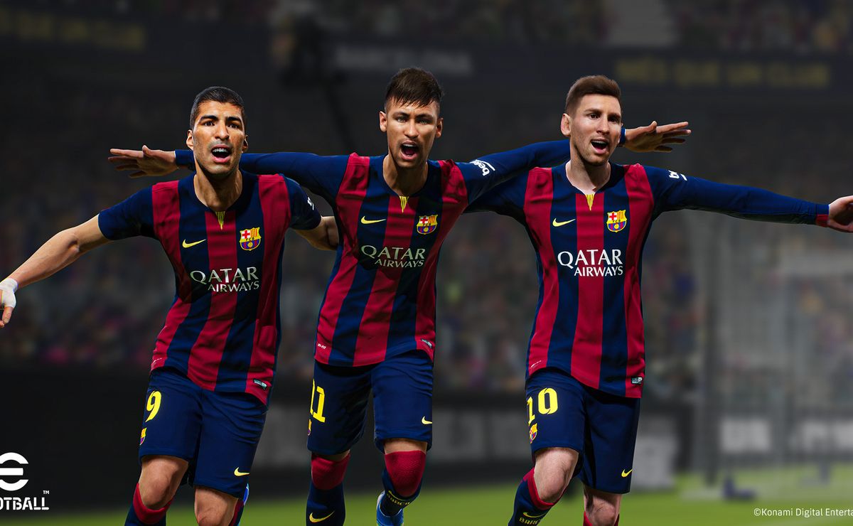 La mítica "MSN" se vuelve a juntar en eFootball 2025