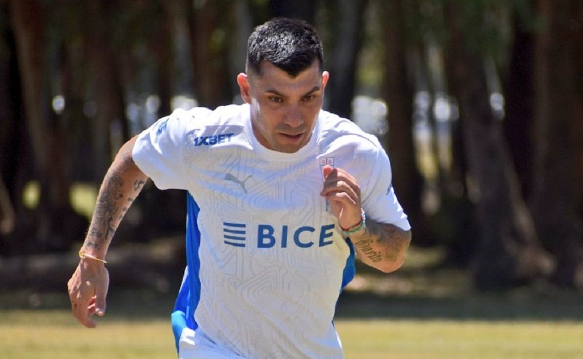 Así fue el primer entrenamiento de Gary Medel en la UC