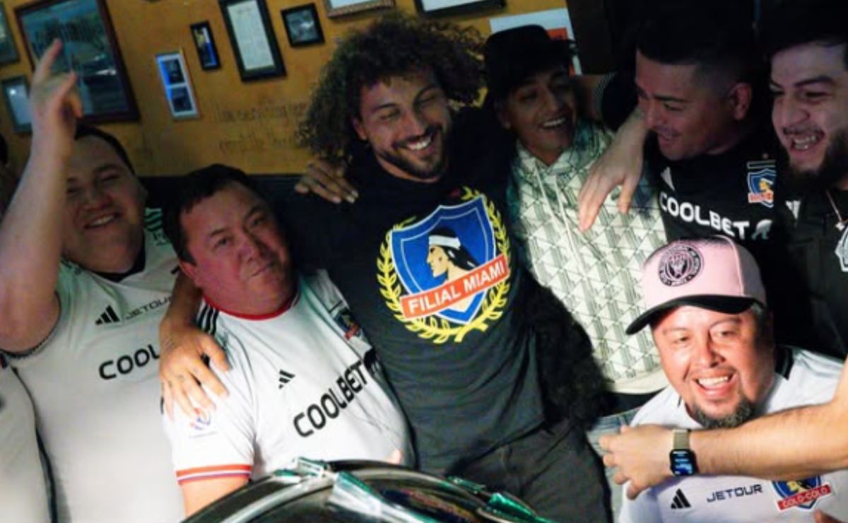 El especial aliento de Maximiliano Falcón y su familia a Colo Colo
