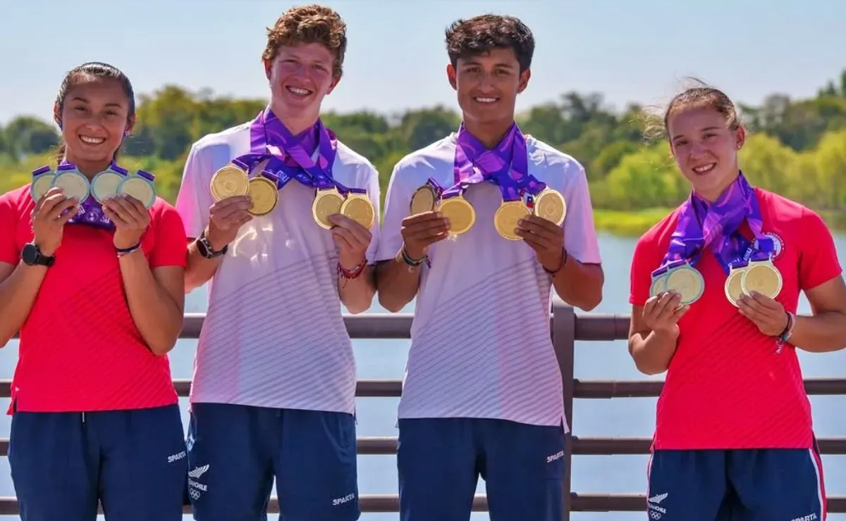 Team Chile de Remo cierra histórica actuación en Panamericanos Junior