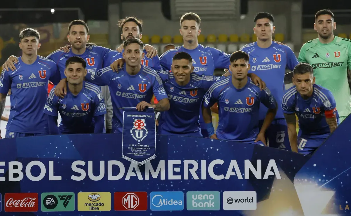 U de Chile confirma formación vs. Lanús por semifinales de Sudamericana