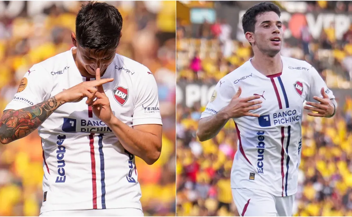 Cornejo y Pastrán anotan para Liga de Quito al Barcelona - RedGol