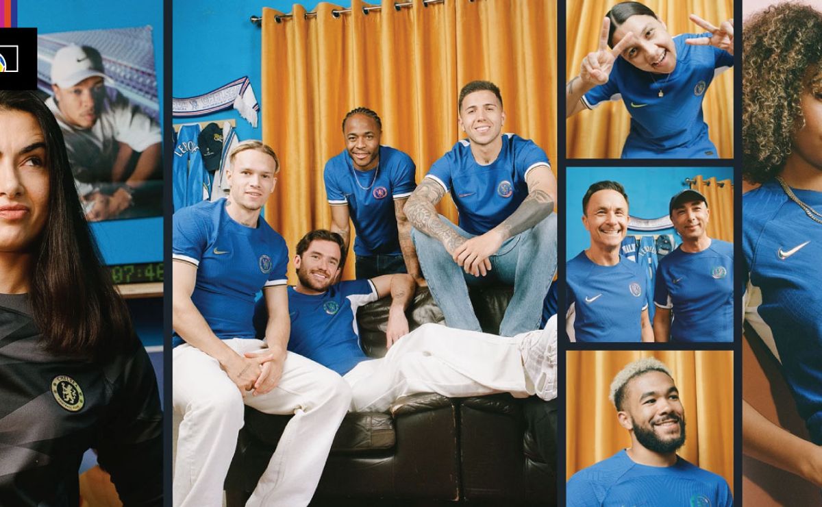 Sponsorless Chelsea 2023/24 home kit is a nod to late 1990's - World ...