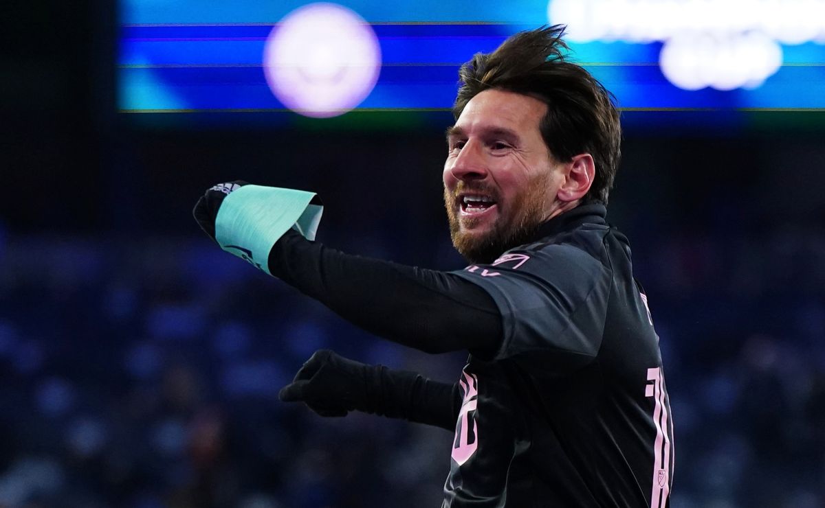 Lionel Messi sets new record in match against Sporting KC for Champions ...