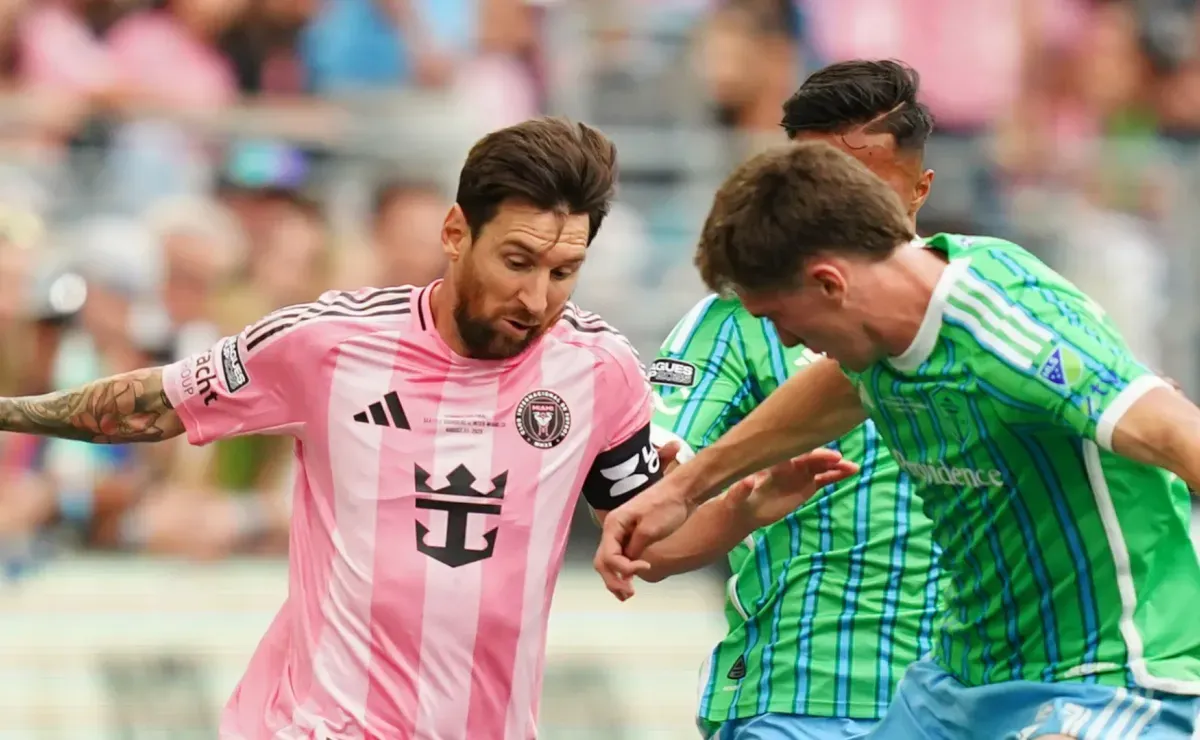 Video: Leagues Cup final ends with massive brawl between Inter Miami ...